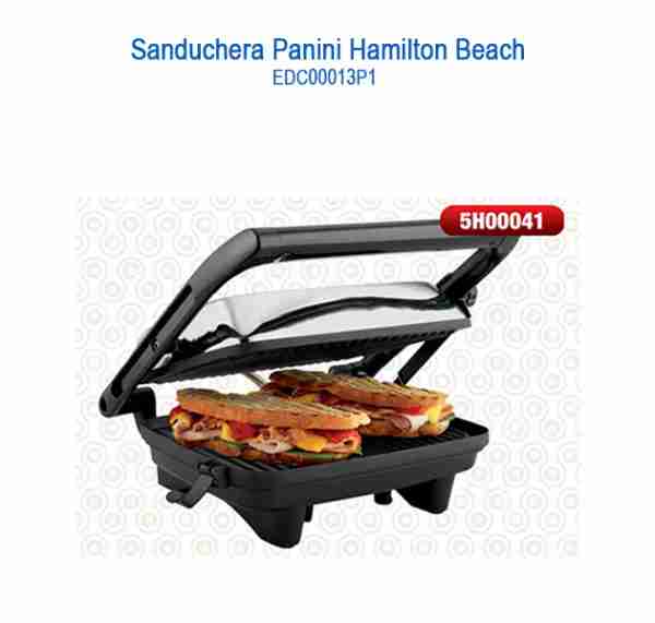 Sanduchera panini hamilton beach – Publimarkca Artículos Promocionales