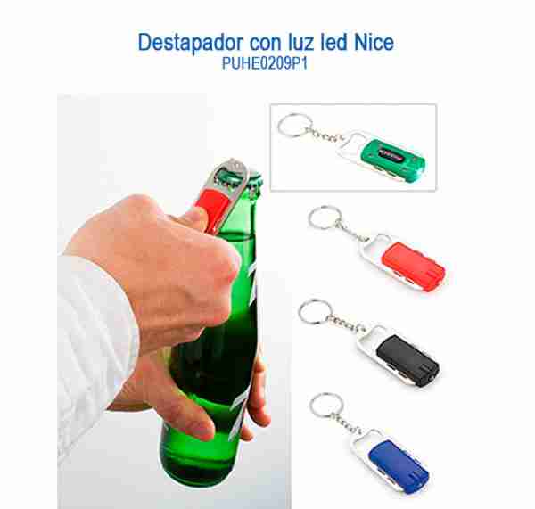 Destapador con luz lud nice – Publimarkca Artículos Promocionales